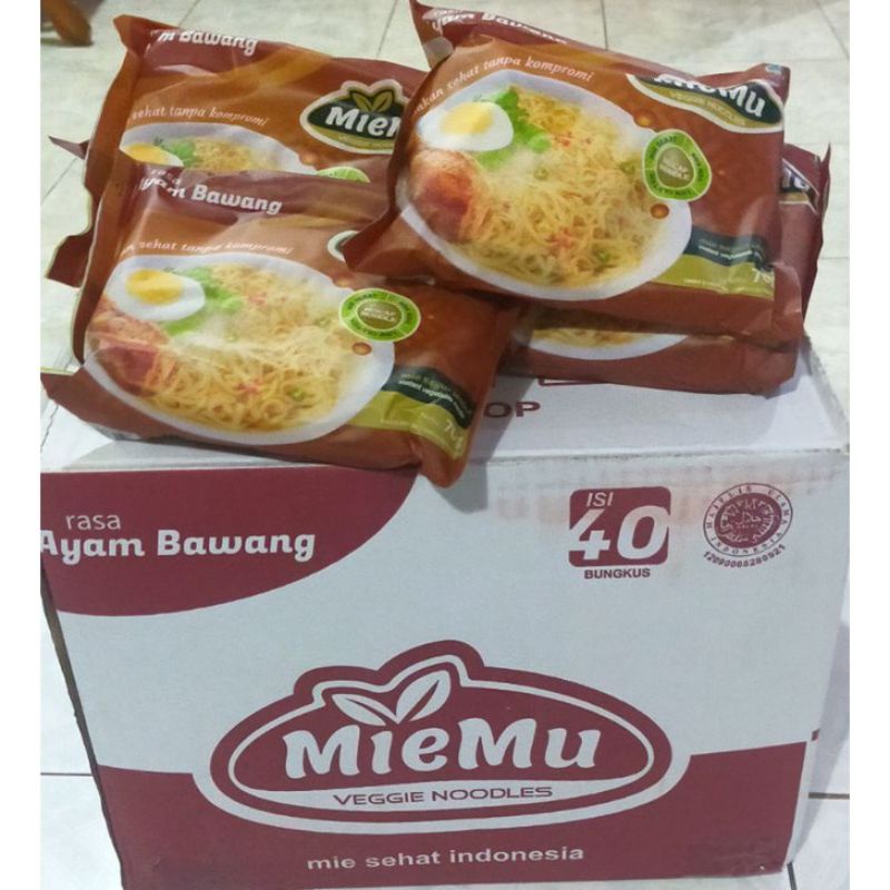 Jual MieMu Mie Instan Mocaf || Veggie Noodless || Mie Sehat Indonesia 1 ...