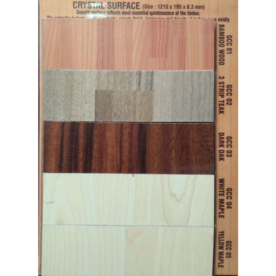 Jual Parket Lantai Kayu Golden Crown - Laminated Parquet Flooring Tebal ...