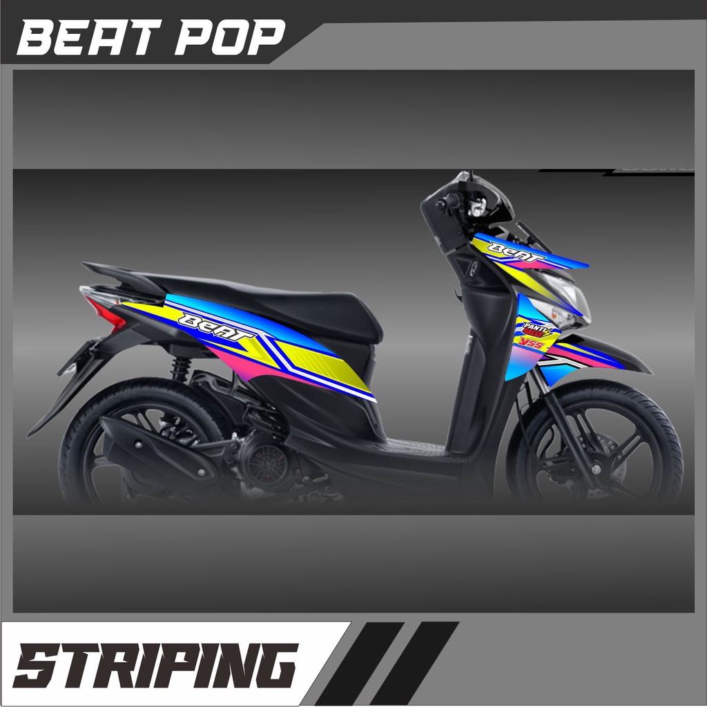 Jual STRIPING HONDA BEAT POP CUSTOM RACING SANGAT COCOK UNTUK MENAMBAH ...