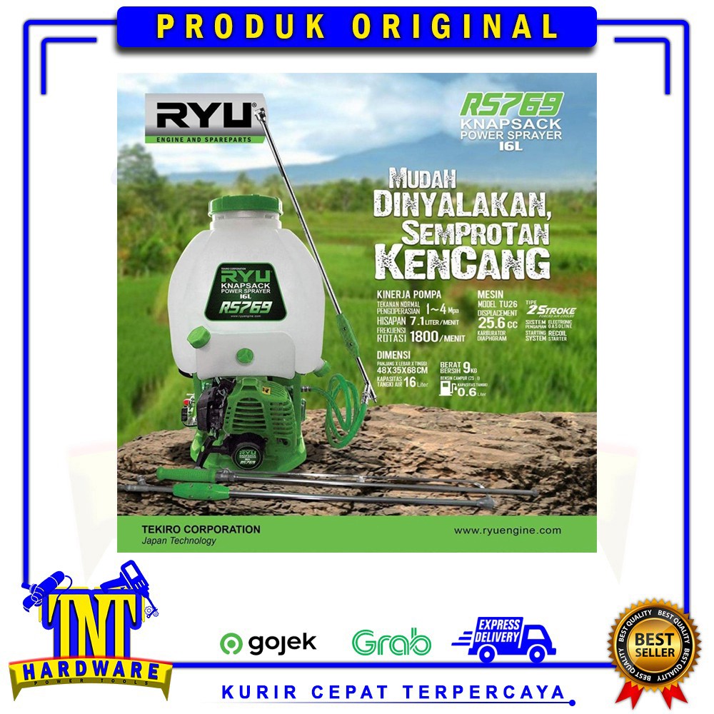 Jual Alat Semprot Hama Knapsack Sprayer 16 Liter Tekiro RYU RS769 | Shopee Indonesia