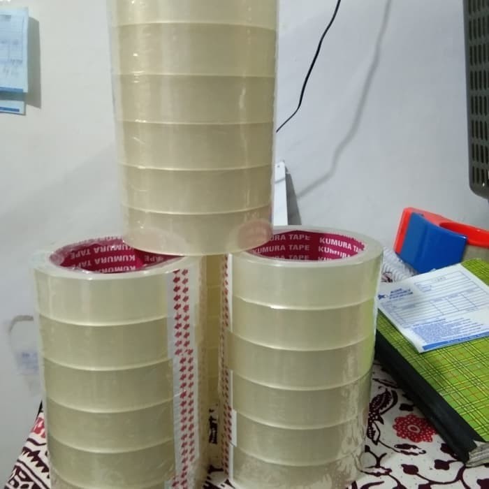 Jual Isolasi 1 Inch 24 mm isi 6 pcs / Solatip 1 Roll / Lakban 1 inch ...