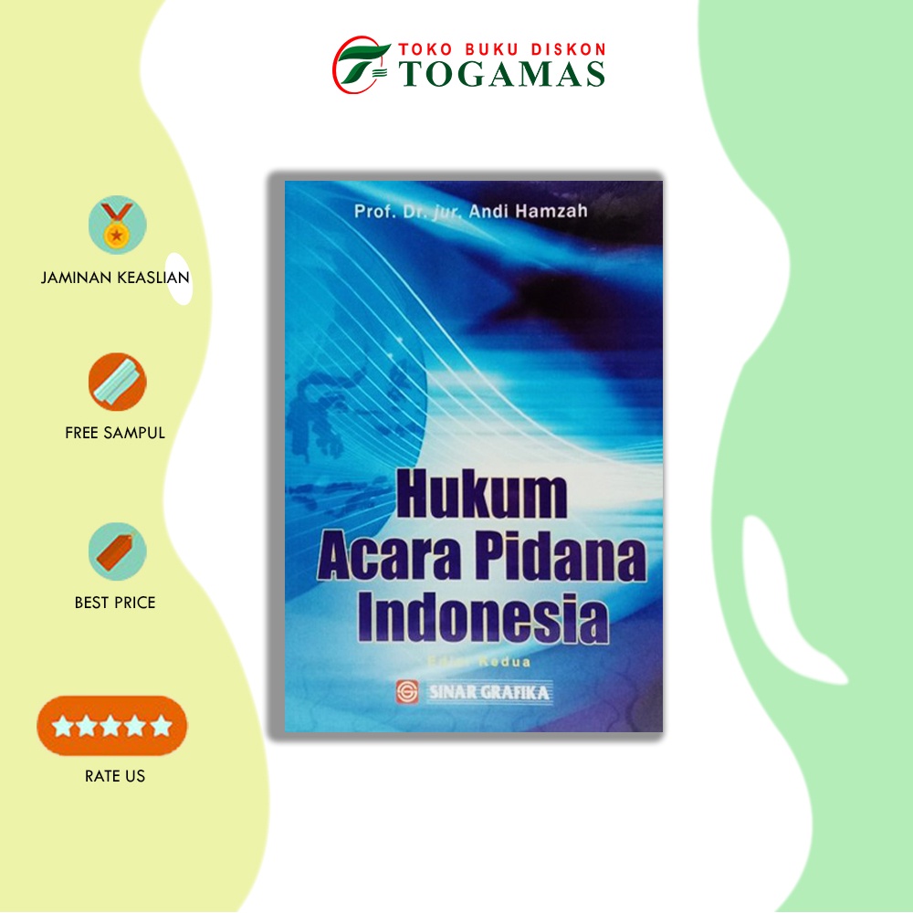 Jual Hukum Acara Pidana Indonesia Ed. 2 | Shopee Indonesia
