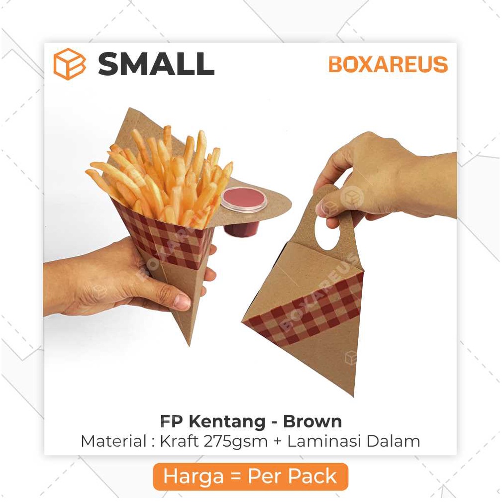 Jual Box Kentang Goreng Dus Churros Ayam French Fries | FP Kentang ...