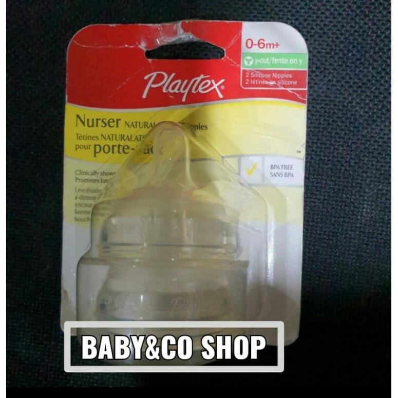 Jual PLAYTEX NATURALATCH NURSE WIDENECK ISI 2 (0-6 BLN) | Shopee Indonesia