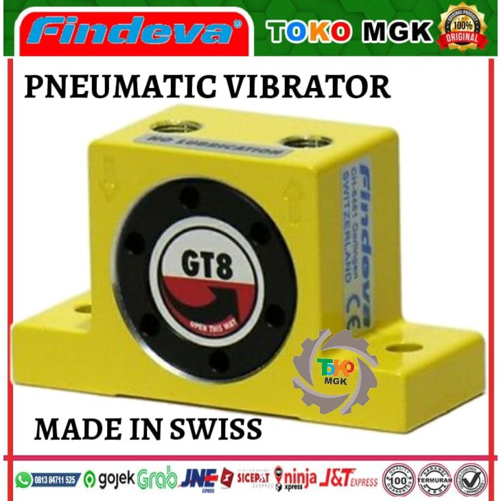 Jual GT8 FINDEVA PNEUMATIC VIBRATOR MADE IN SWISS ORIGINAL HARGA JUAL MURAH | Shopee Indonesia