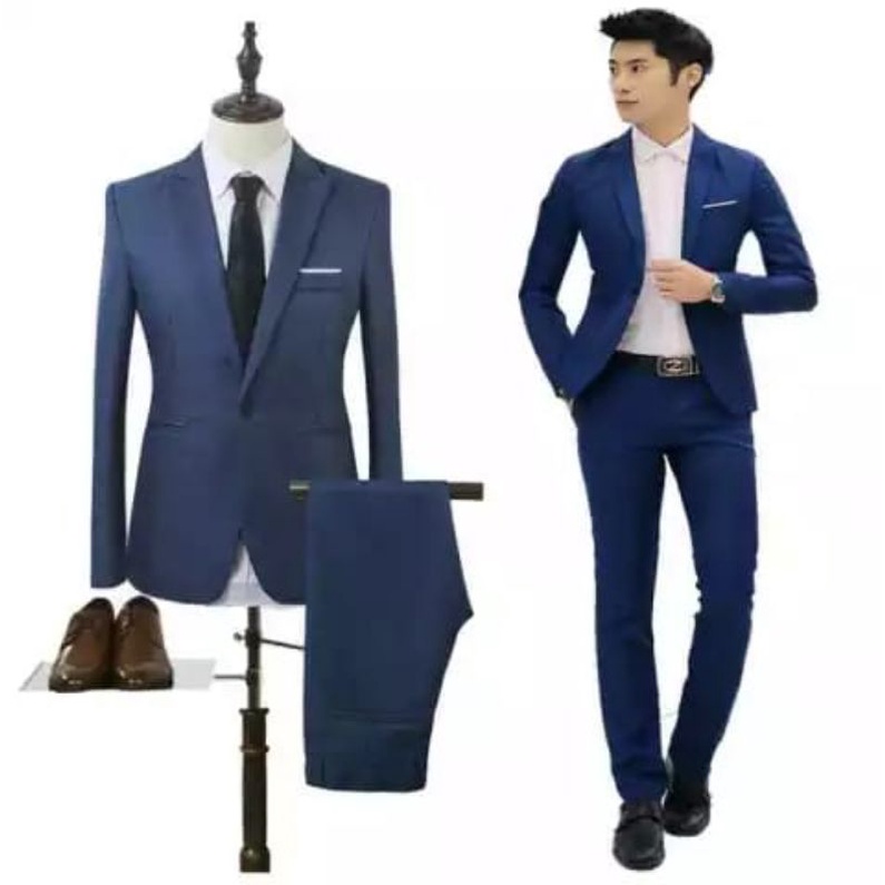 Jual SETELAN JAS PRIA 2IN1 JAS FORMAL PRIA BLAZER PRIA JAS NIKAH JAS BLEZER PRIA JAS PRIA ...