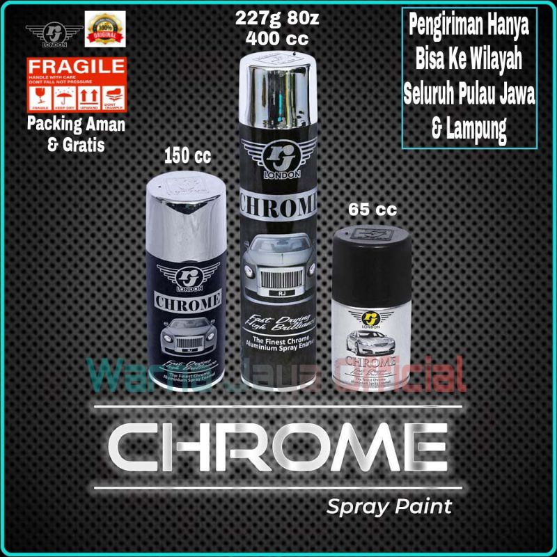 Jual Cat Kaleng Semprot Pilok Piloc Pilox Chrome Pylox Pilok Chrom Krom ...