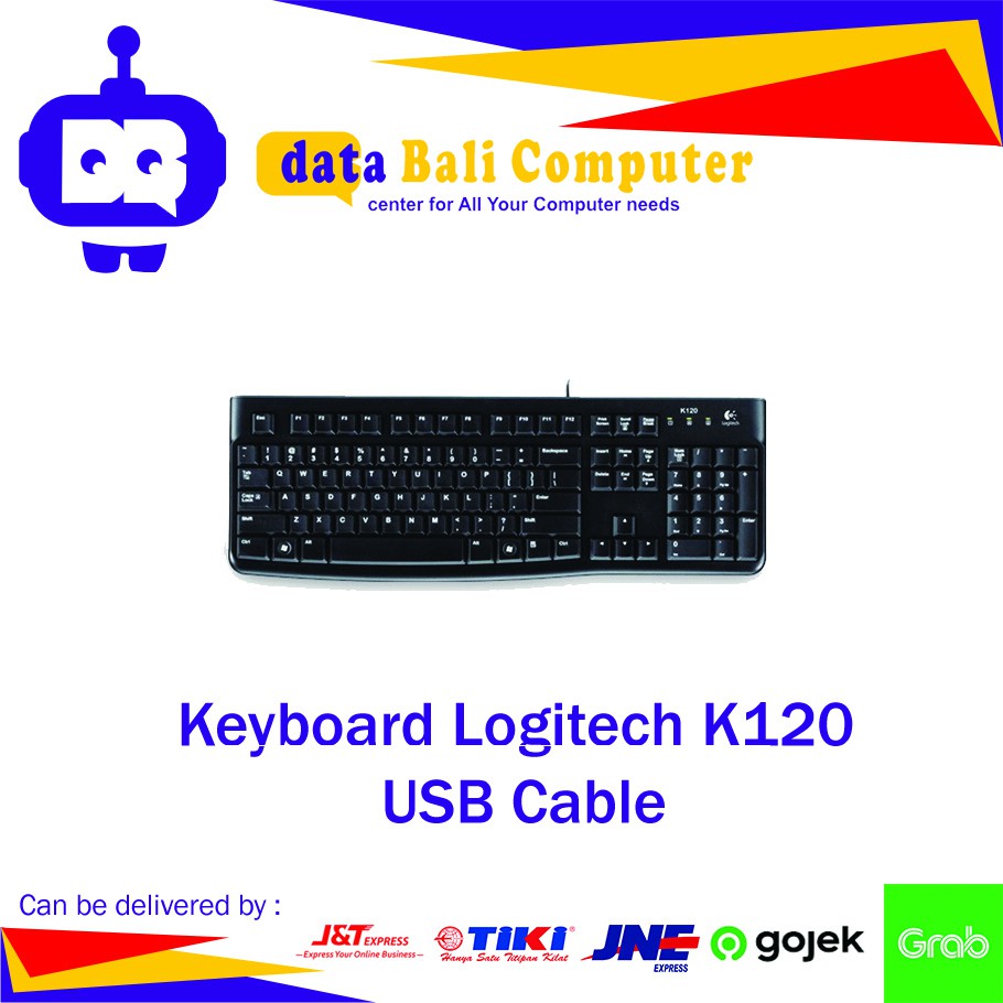 Jual Keyboard Logitech K120 USB Cable | Shopee Indonesia