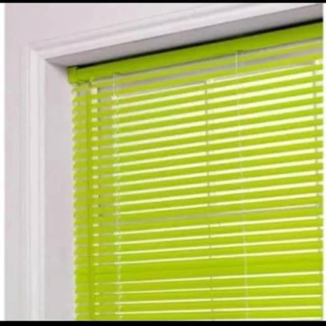Jual Tirai jendela bahan Pvc/Gorden Gulung/Venetian Blinds/Krei lipat ...
