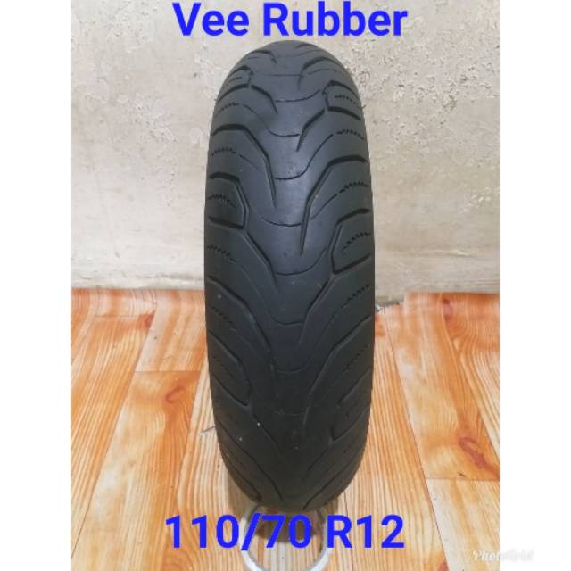 Jual ban vee rubber uk 110 70 R12 2nd copotan matic matik vespa scoopy ...