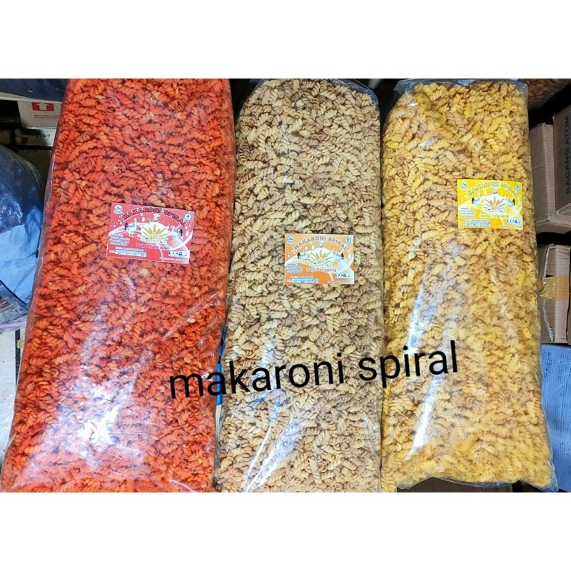 Jual [4kg] Makaroni spiral kemasan bal2 an | Shopee Indonesia