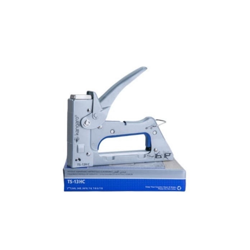 Jual Alat staples tembak jok kulit/stapler kayu / Guntacker Kangaro TS ...
