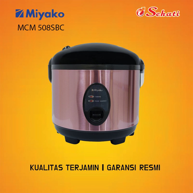 Jual MIYAKO MCM 508SBC Rice Cooker Miyako MAGIC JAR/RICE COOKER MIYAKO ...