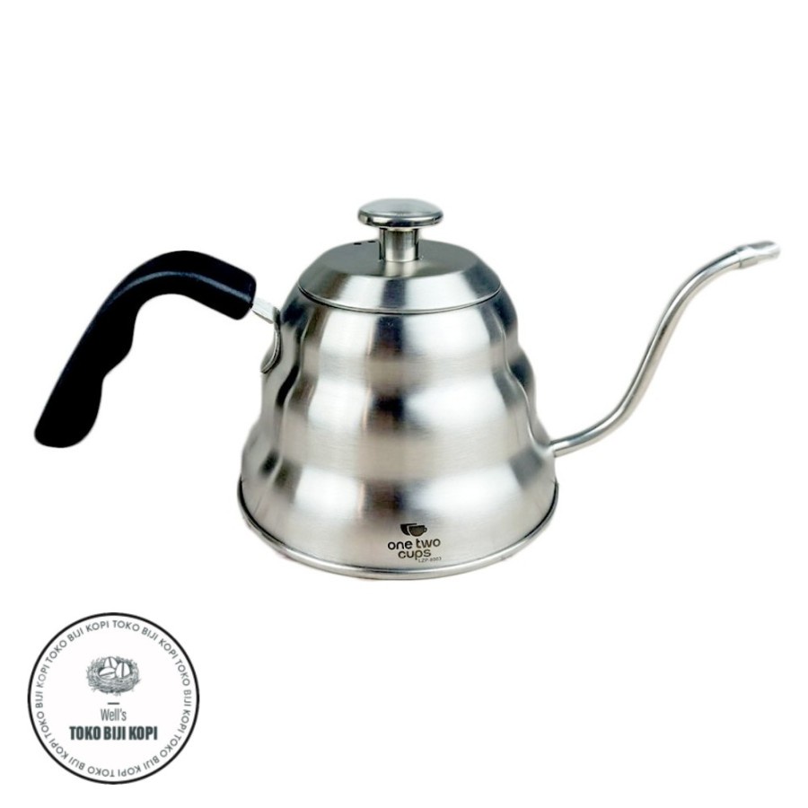Jual Gooseneck Kettle Stainless Dengan Termometer Teko Leher Angsa V60 ...