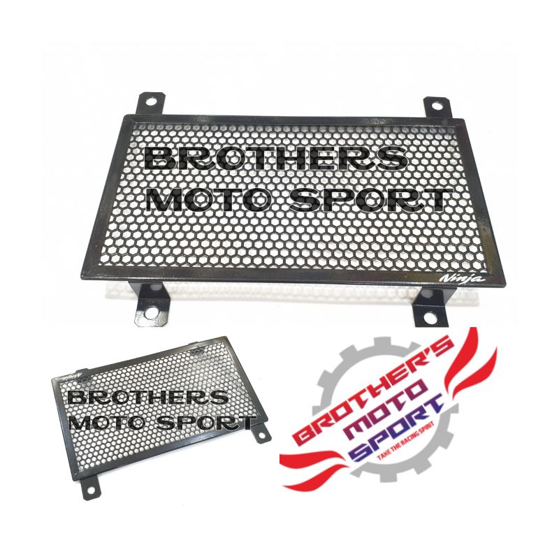 Jual tutup radiator ninja250R cover radiator model rng ninja 250 karbu ...