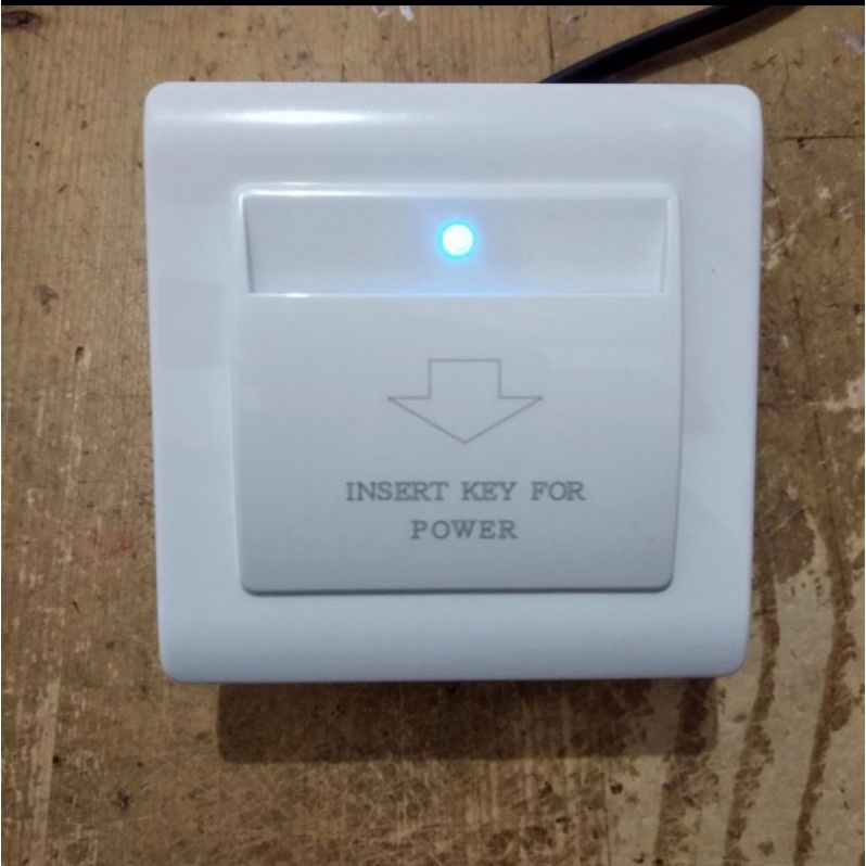 Jual Key Card Time Delay Switch LED saklar lampu kartu kamar hotel ...