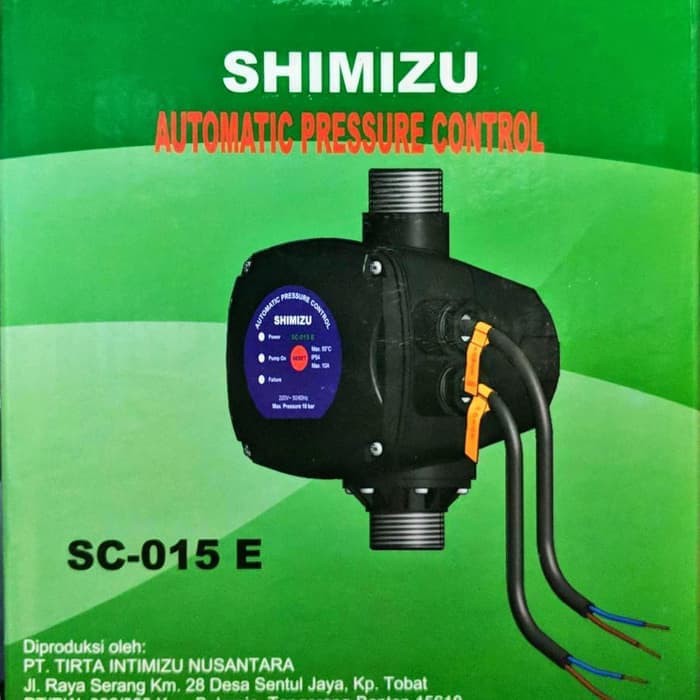 Jual Otomatis Pompa Booster / Automatic Pressure Control SHIMIZU SC-015 E MURAH | Shopee Indonesia
