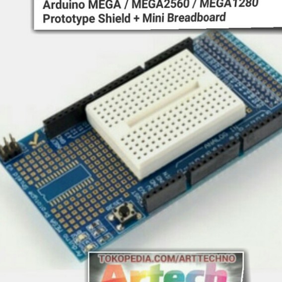 Jual Arduino Mega 2560 Prototype Shield Proto type board | Shopee Indonesia