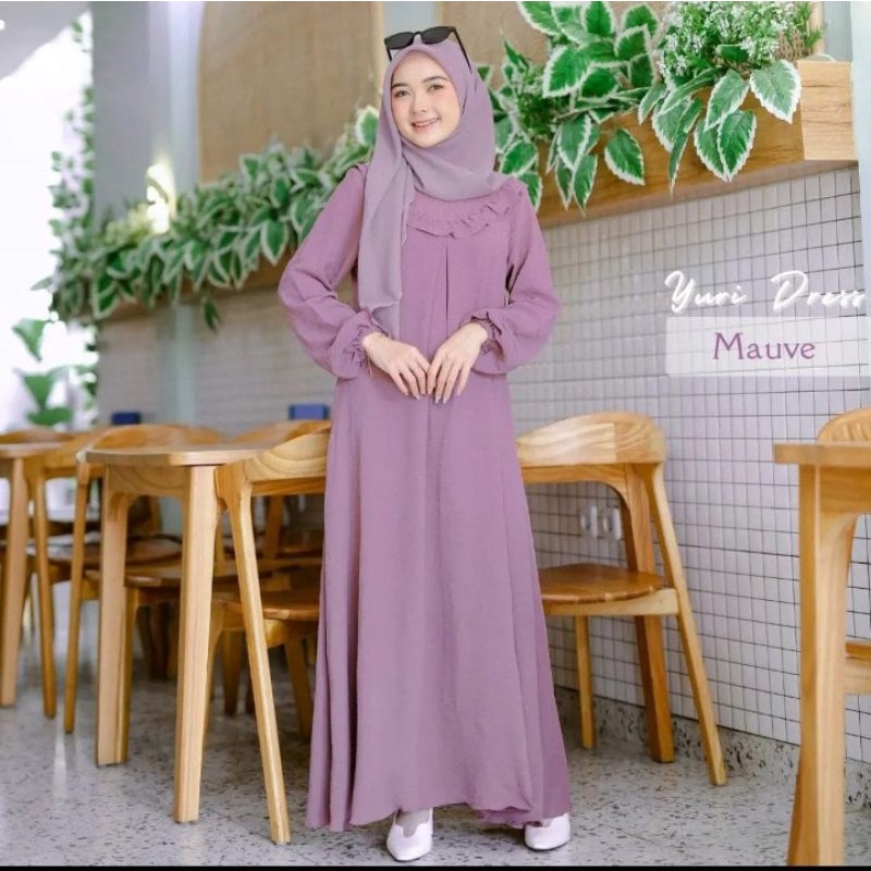 Jual Baju Gamis Terbaru Dress Wanita Remaja Muslim Bahan Katun Shakila ...