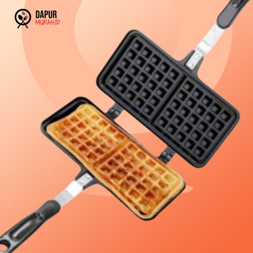 Jual Cetakan kue Waffle Croffle Maker Bentuk PERSEGI PANJANG - Tempat ...