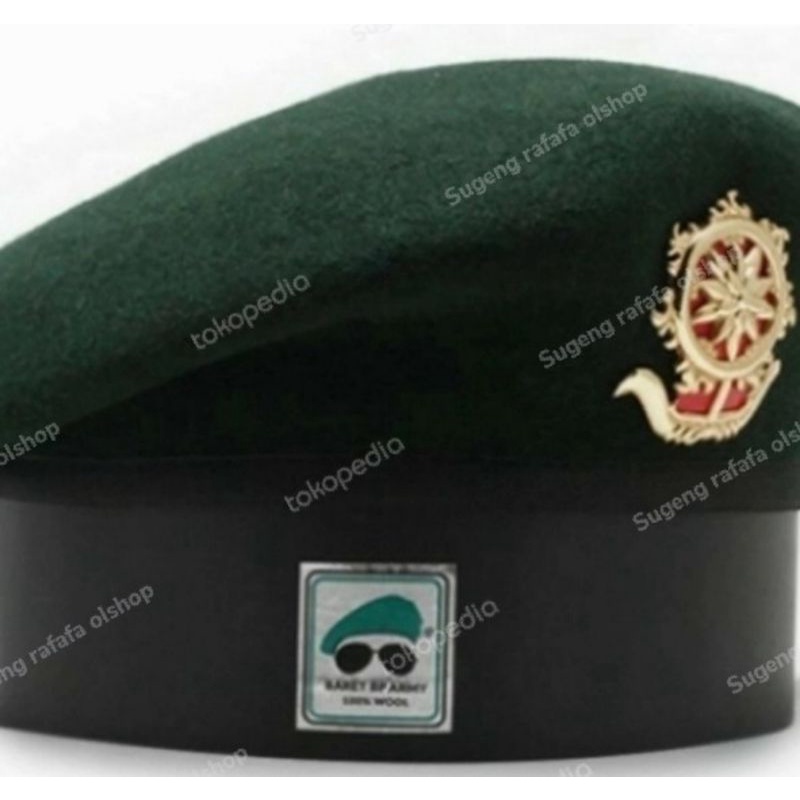 Jual Baret Kostrad + Emblem | Baret Kacamata TNI AD Kostrad bahan woll ...