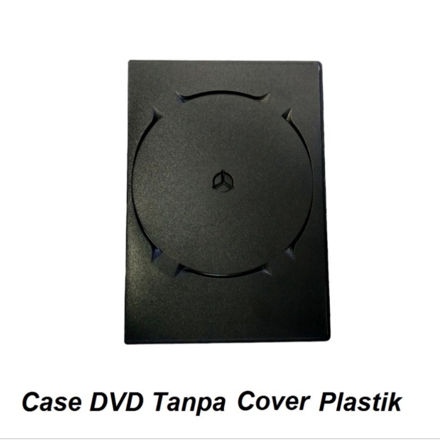Jual KOTAK CASING DVD HITAM POLOS TAK ADA PLASTIK BAGIAN COVER SAMPUL ...
