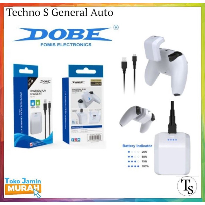 Jual Dobe Battery Pack PS5 - Dobe Batterai Pack PS 5 - Dobe TP5 0550 ...