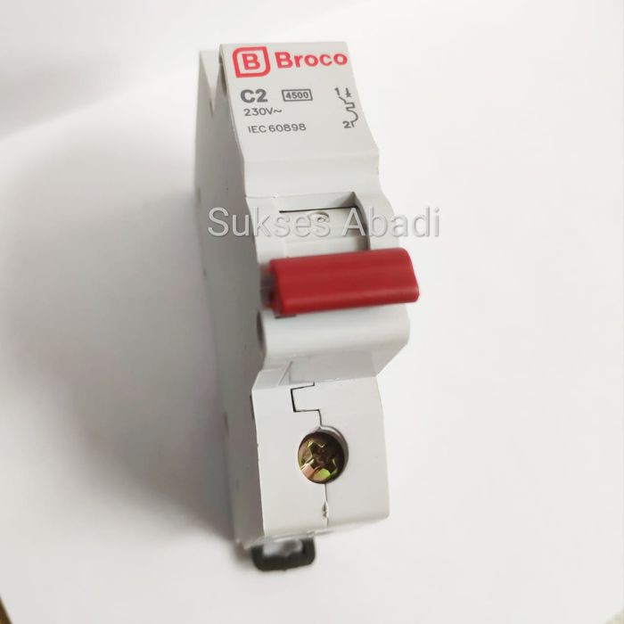 Jual MCB BROCO 2A 1 PHASE | Shopee Indonesia