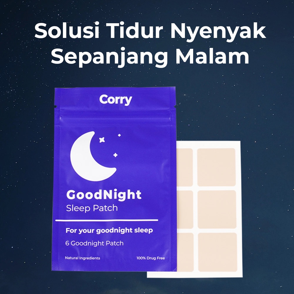 Jual Corry Good Night Sleep Patch - Koyo Melatonin Bantu Tidur | Shopee ...