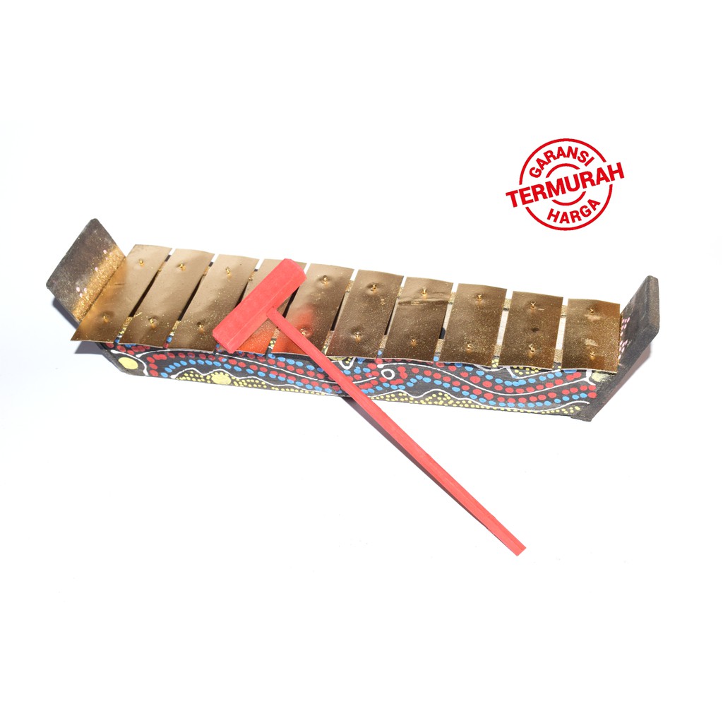 Jual gamelan jawa motif batik isi 10 bilah | Shopee Indonesia