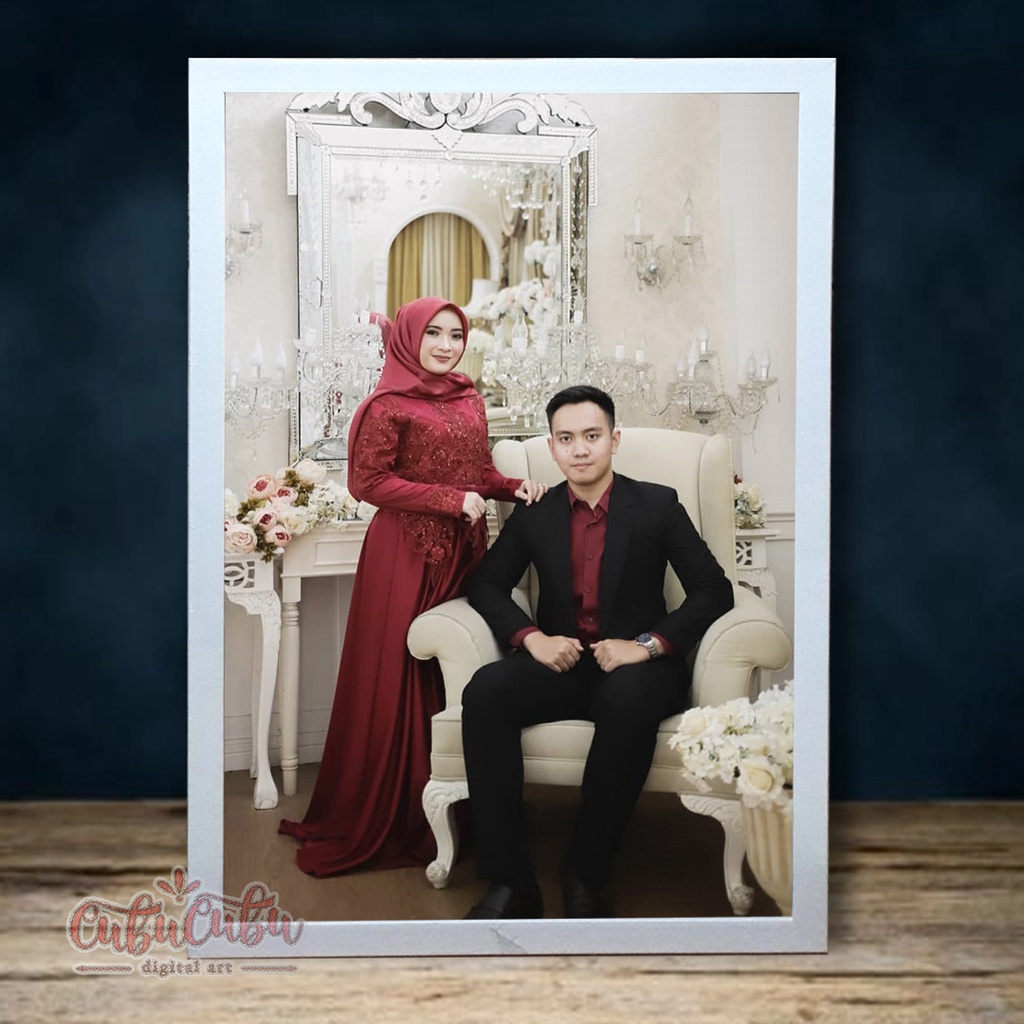 Jual Paket cetak Foto & Bingkai 40x50 40x60 A2 16R 20R Minimalis/Ukir 3 ...