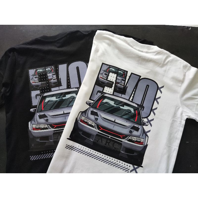 Jual Kaos Mobil EVO Klasik Kekinian Keren Kaos distro murah JDM Kaos otomotif | Shopee Indonesia