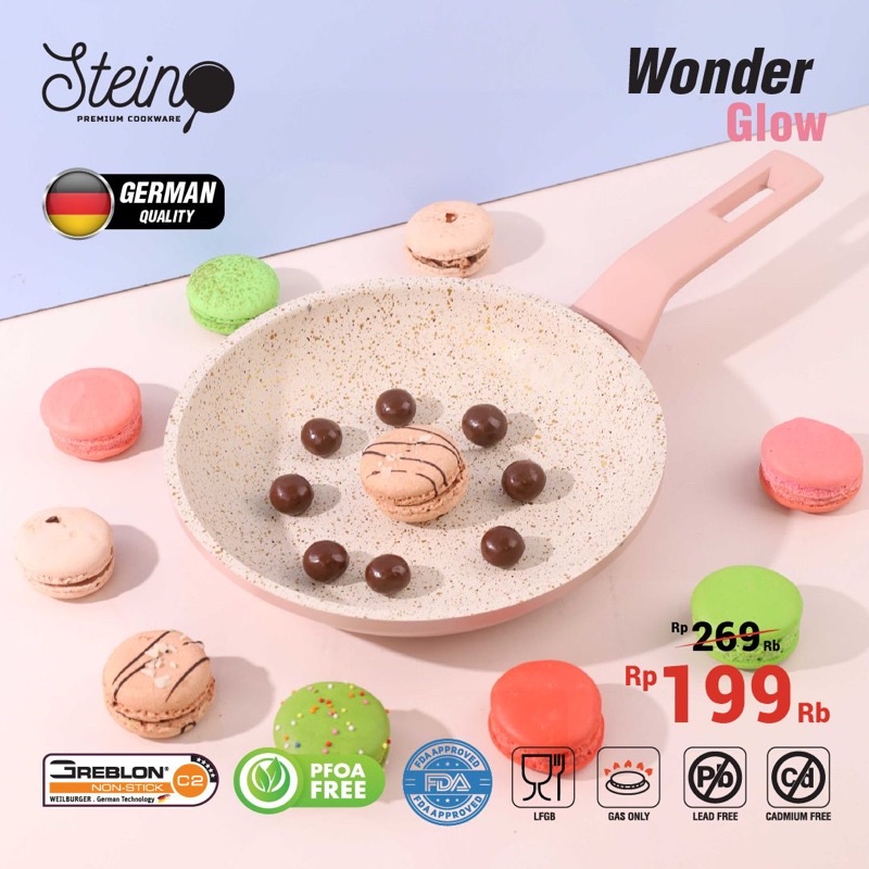 Jual Stein Steincookware Wonderpan Frypan 20cm Wonder Pan | Shopee ...