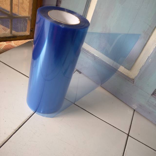 Jual Skotlet stiker warna biru muda transparan hybrid Glossy,,, lebar ...