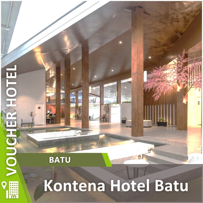 Jual Kontena Hotel Batu Voucher Hotel Murah | Shopee Indonesia