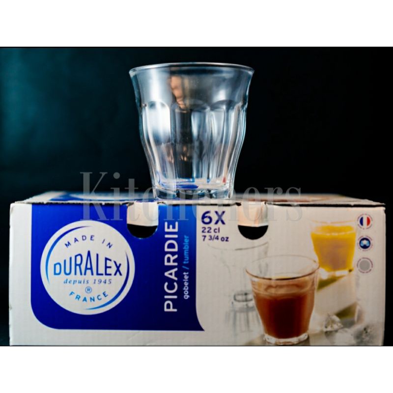 Jual Duralex Picardie Gelas Kopi, Coffee, Latte, Teh, Jus 22 CL / 220 ...
