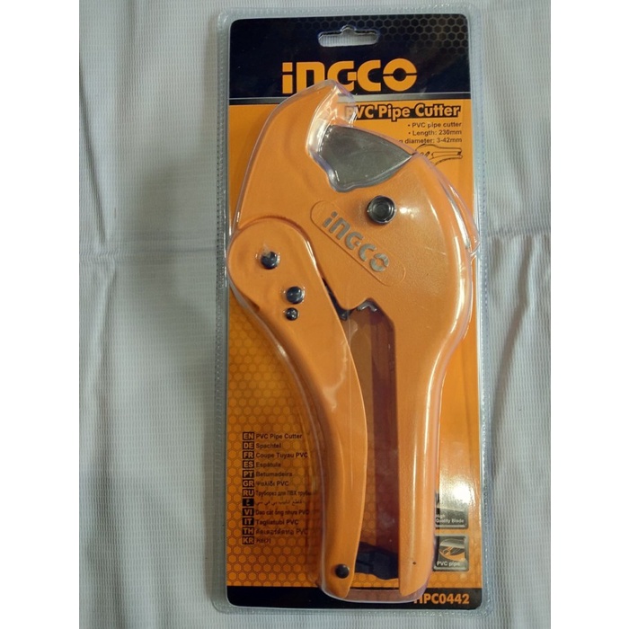 Jual Gunting Pipa Pvc Ppr Pipe Cutter Alat Potong Pipa 42Mm Ingco Hpc0442 | Shopee Indonesia