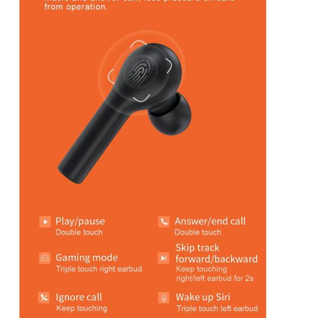 Jual ORIGINAL QCY T5 HEADSET BLUETOOTH 5.0 WIRELLES TWS EARPHONE TOUCH Alt T1 Pro T3 ., | Shopee ...