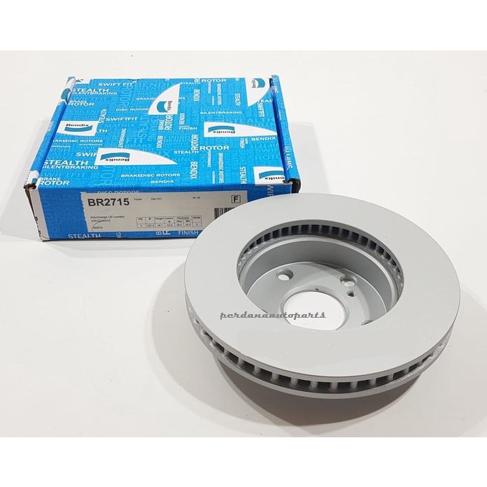 Jual BENDIX Rotor Brakedisc Piringan Rem Toyota Innova, Grand Innova 2004-2015, Innova Reborn ...