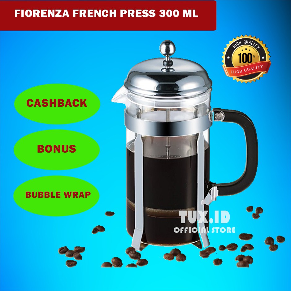 Jual COFEE French Press 350ml Saringan Kopi Cold Brew Alat Kopi Manual ...