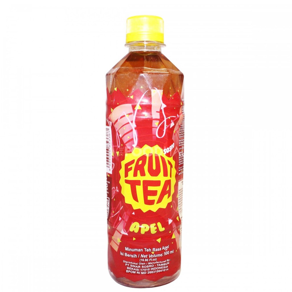 Jual Sosro Fruit Tea Apple 500 Ml Minuman Teh | Shopee Indonesia