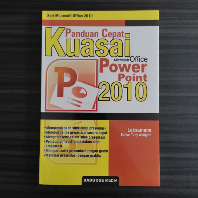 Jual Buku Wajib Belajar Microsoft Office 2010 & Panduan Kuasai ...