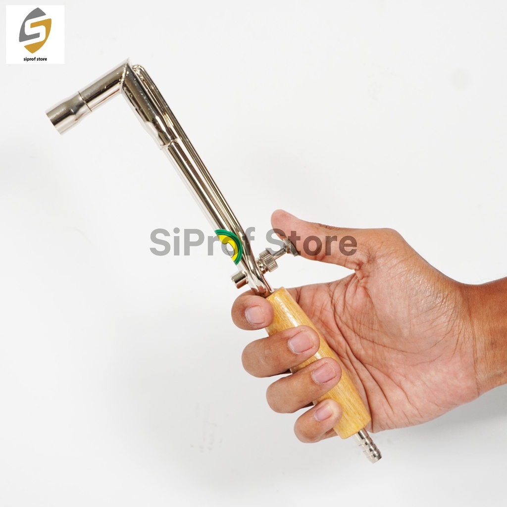 Jual Blender Patri / Solder Leburan Emas dgn Gagang Kayu Pelindung ...