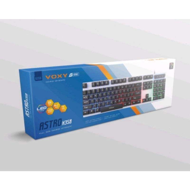 Jual KEYBOARD GAMING VOXY ASTRO K358 RGB / KEYBOARD GAMING MURAH ...
