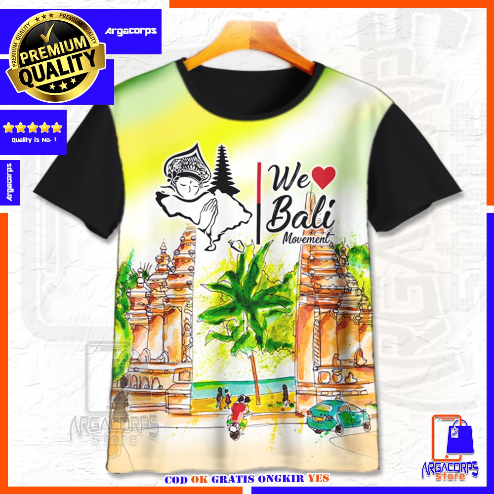 Jual Kaos Anak 3D Bali Art 9 Baju Anak Usia 1-12 Thn - Argacorps Store | Shopee Indonesia
