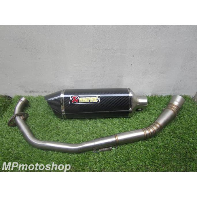 Jual Discount Knalpot Full System Akrapovic Aerox Ayo Order | Shopee ...