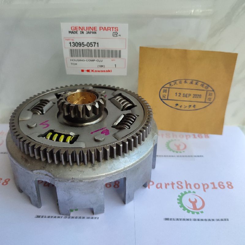 Jual Rumah kopling dan gigi gendeng KLX 150 DTRACKER original KGP JAPAN 13095-0571 | Shopee ...