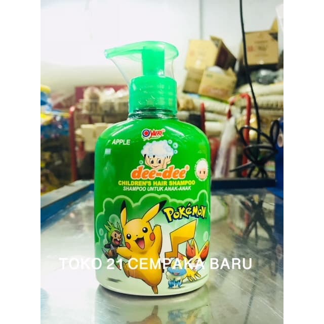 Jual Yuri Dee Dee Shampoo APPLE Pump 250 ml | Hair Shampo Anak APEL ...