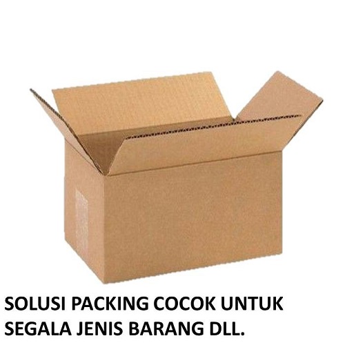 Jual Kardus Box Ukuran 25x10x8cm Centimeter Bahan Tebal Kuat Kotak ...