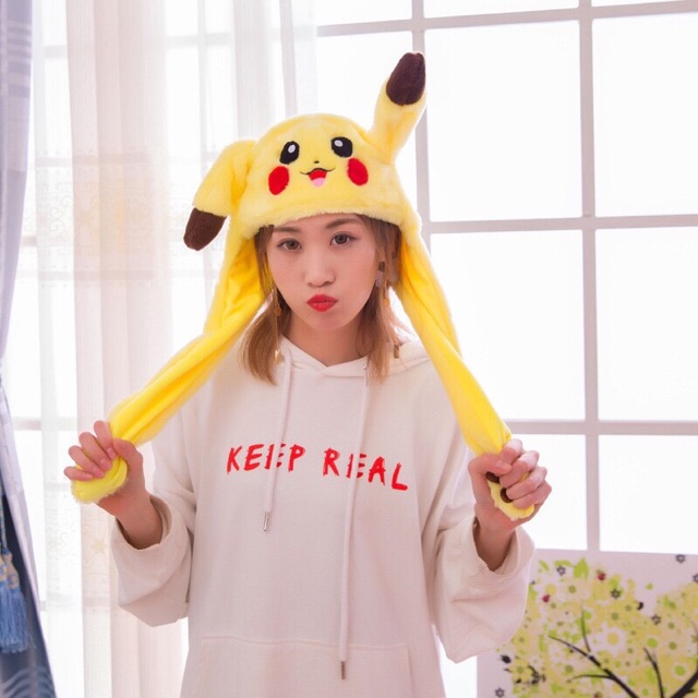 Jual RABBIT HAT PIKACHU RABBIT | Shopee Indonesia